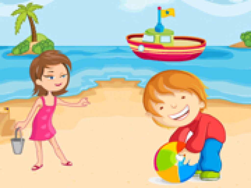 Beach Kids Differences - Coffee Break