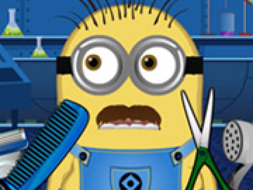 Minion At Beard Salon - Coffee Break