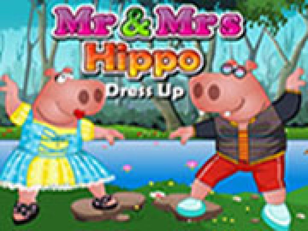 Mr and Mrs Hippo Dress Up - Coffee Break