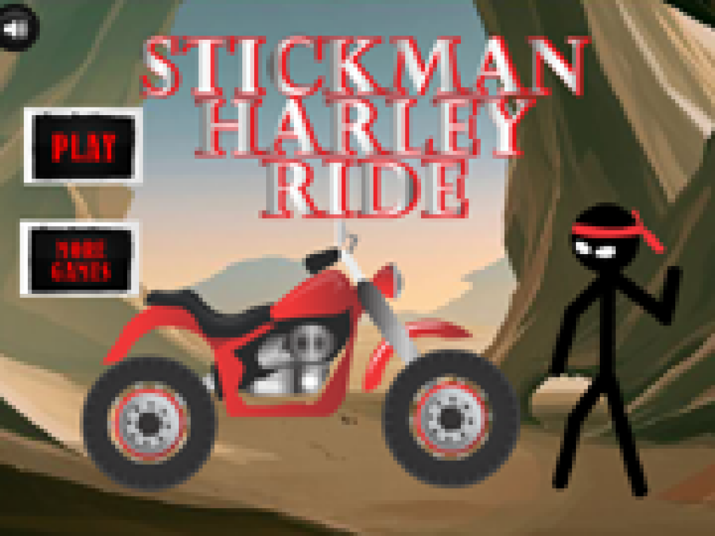 Stickman Harley Ride - Coffee Break
