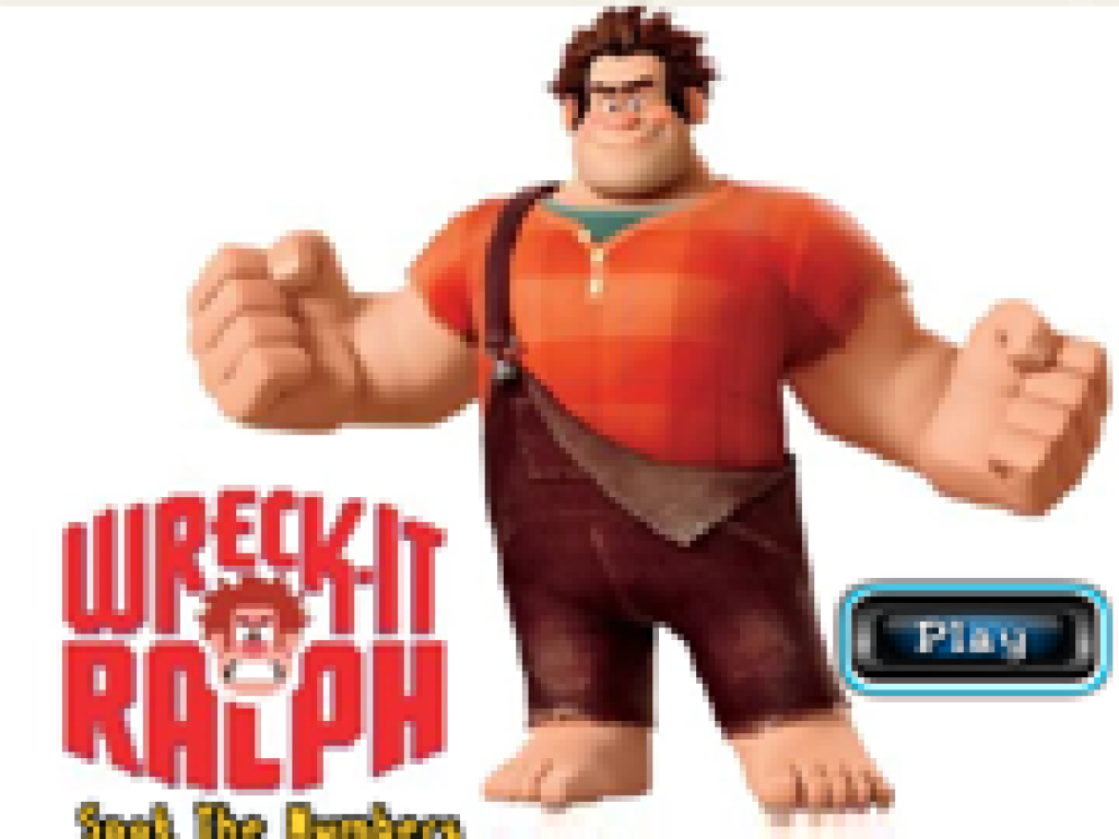 Wreck it Ralph - Spot the Numbers - Coffee Break