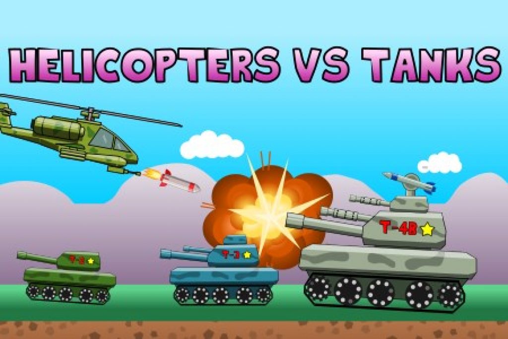 Helicopters vs Tanks - Coffee Break